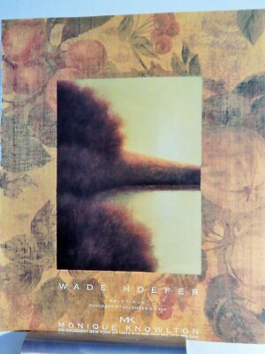 WADE HOEFER ART PIECE VTG ORIG 1995 ADVERTISEMENT | eBay