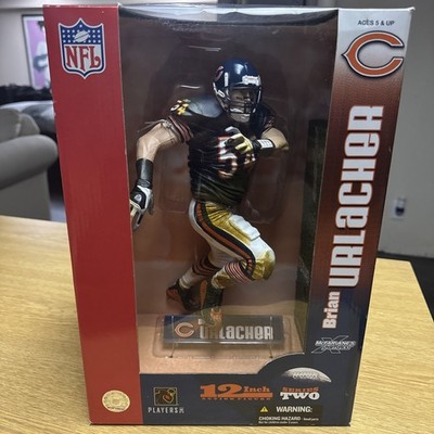 BRIAN URLACHER CHICAGO BEARS 12" MCFARLANE NFL FIGURE BLUE JERSEY NEVER ...