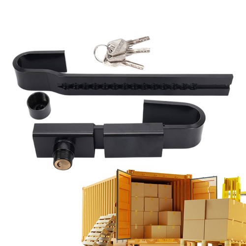 Shipping Container Lock Adjustable Metal Cargo Door Lock With 3 Keys | eBay