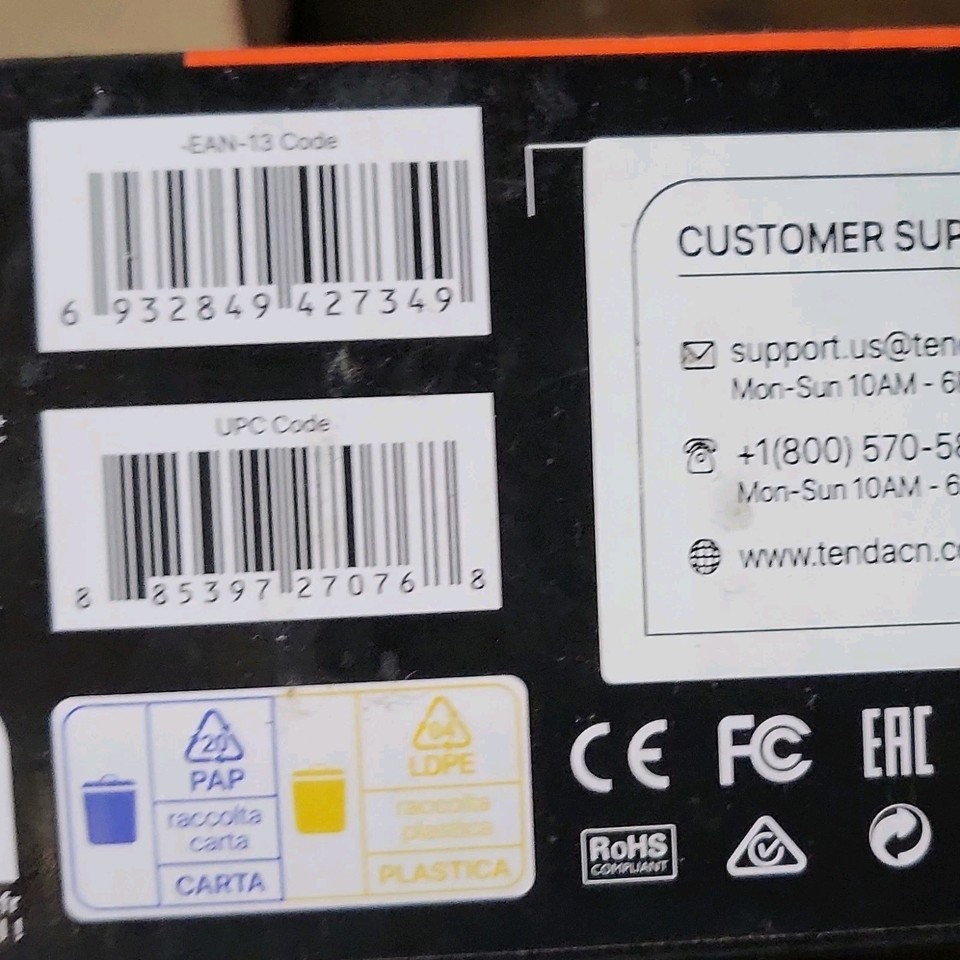 Tenda AC1200 Dual-Band Gigabit Wireless Router 867Mbps 3 LAN Ports ...