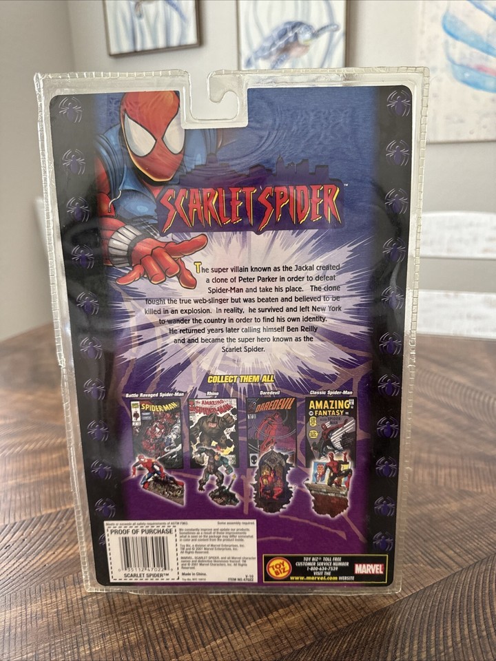 Marvel Web of Spider-Man Scarlet Spider | eBay
