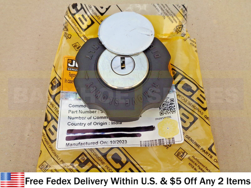 JCB PARTS - GENUINE JCB DIESEL TANK CAP LOCKABLE (PART NO 333/Y1373) | eBay