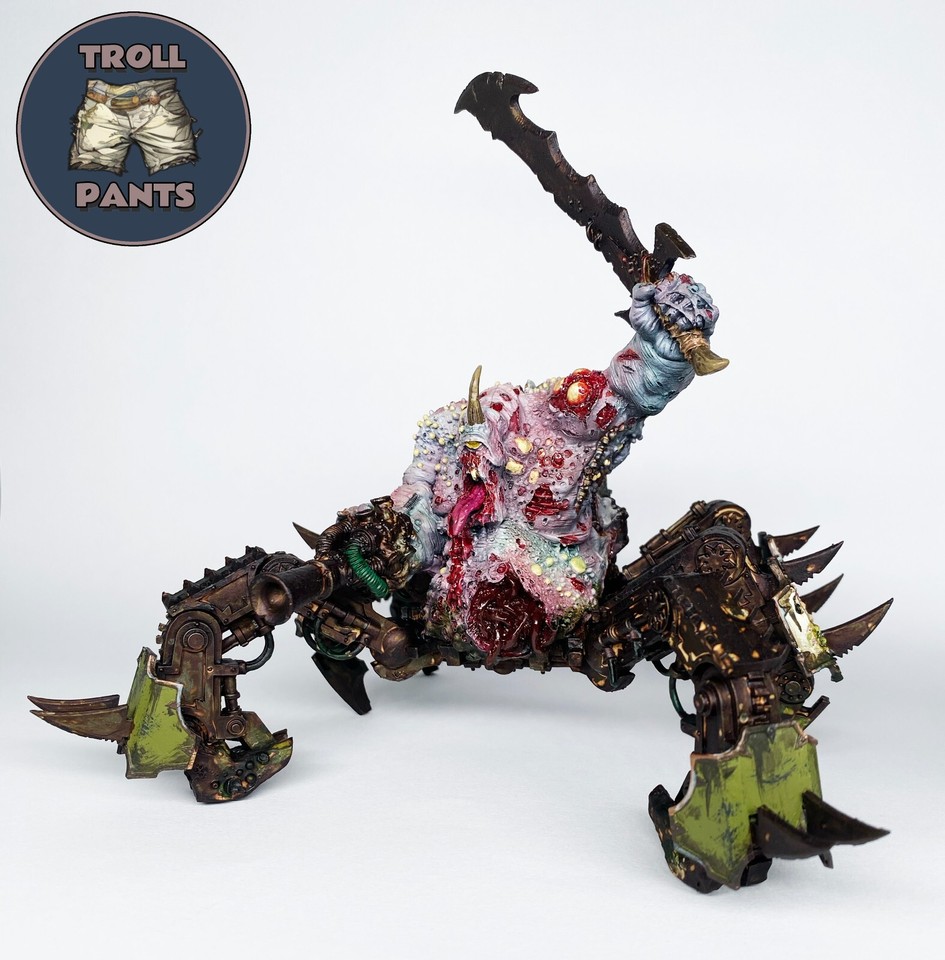 Warhammer 40k - Maggotkin Nurgle - Plague Hulk of Nurgle - Soul Grinder ...