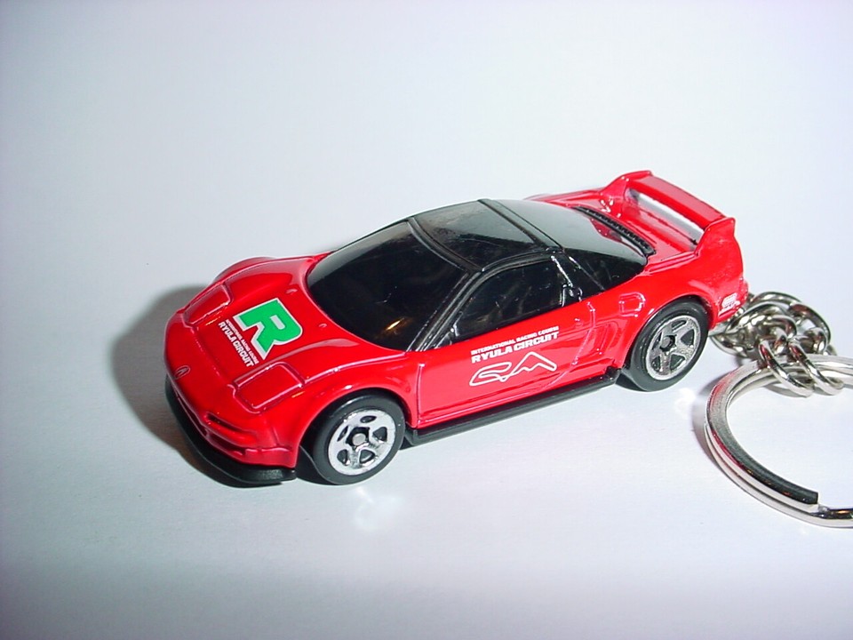 HOT 3D RED 1990 HONDA/ACURA NSX CUSTOM KEYCHAIN keyring key racing hot ...