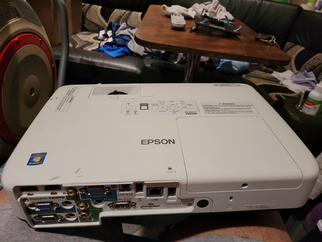 Epson H471A PowerLite 1945w WXGA 3lcd Projector for sale online | eBay