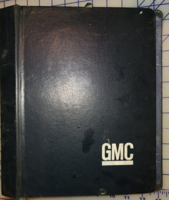 GMC Service Bulletins Manual Binder | eBay