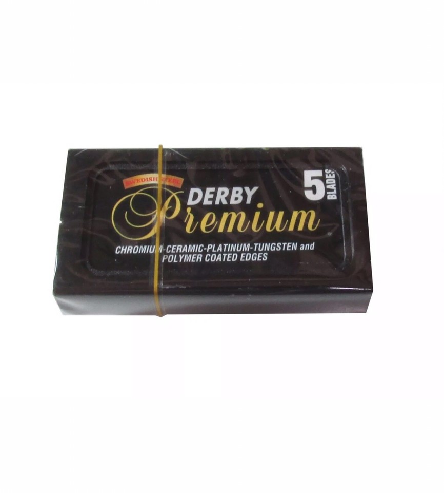 100 Derby Premium double edge razor Shaving blades For Safety Razors ...