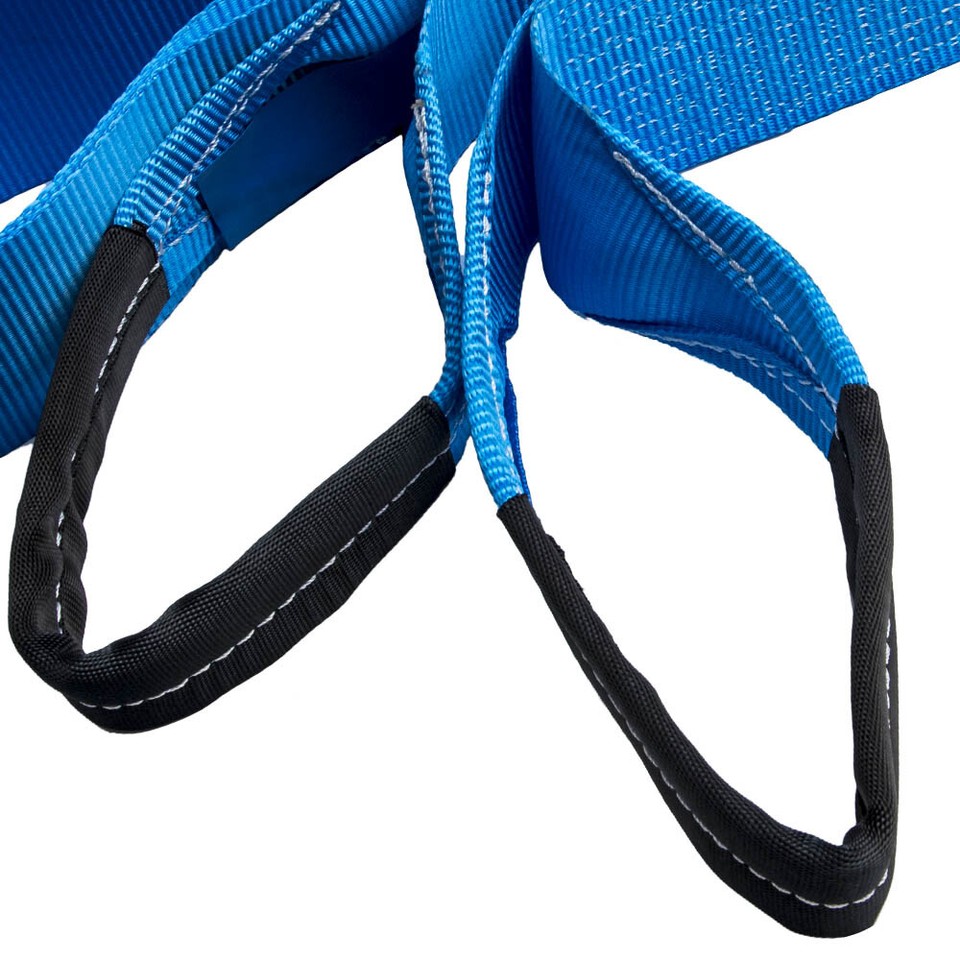 4" x30ft 20000LBS Tow Strap Snatch Recovery Offroad Blue Heavy Duty ...