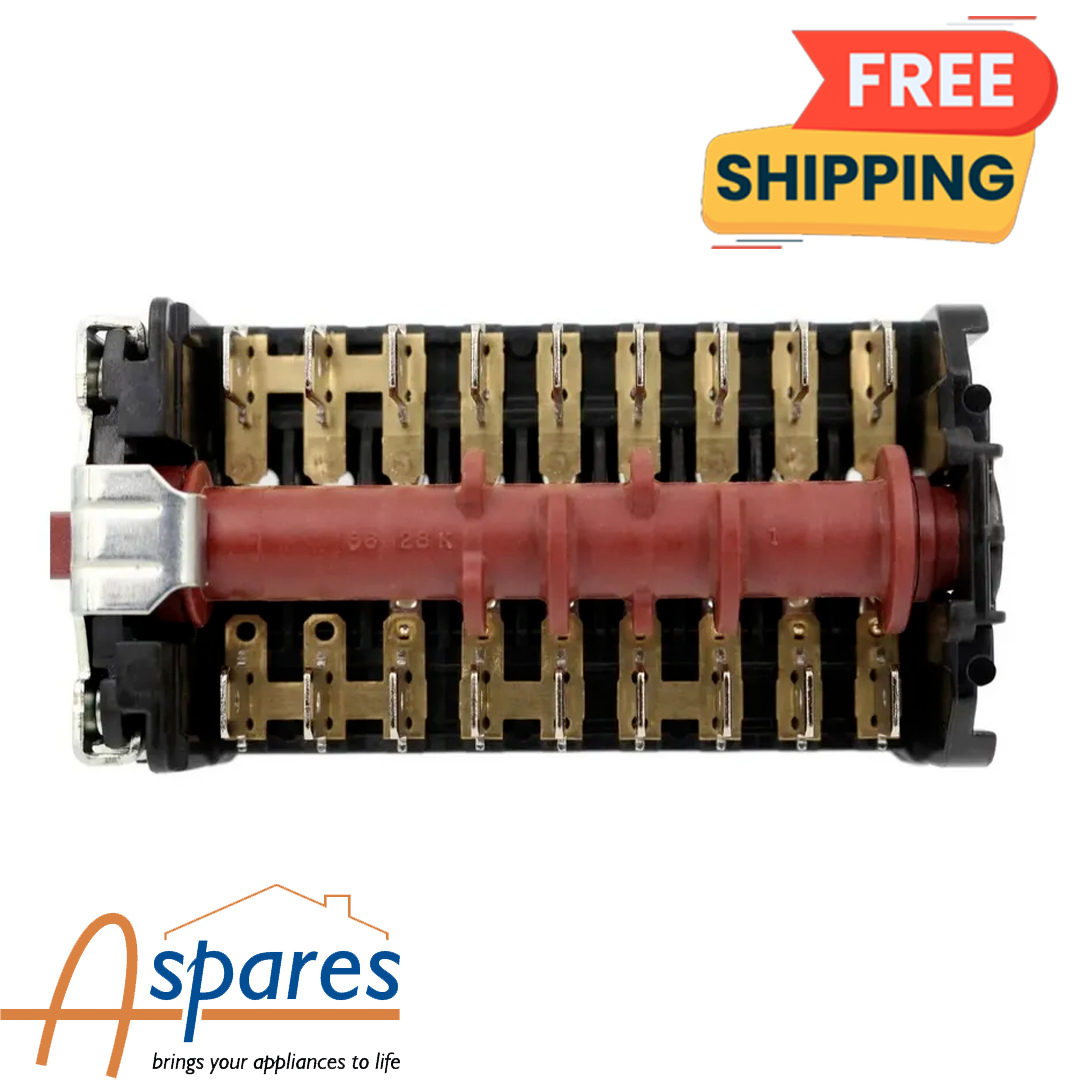 Genuine BUSH Oven Cooker Selector Switch AE66SCA 7LA-GOTTAK 32012450 ...