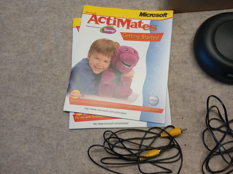 Microsoft Barney ActiMates PC Pack Transmitter and CD ROM for ...