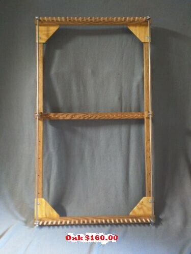 Handmade Adjustable Floor Rag Rug Twining Loom 48" x 27.5" | eBay