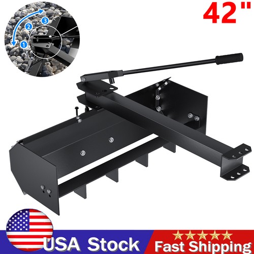42" Tow Behind Box Blade Scraper Yard Garden ATV UTV Tractor Mower ...