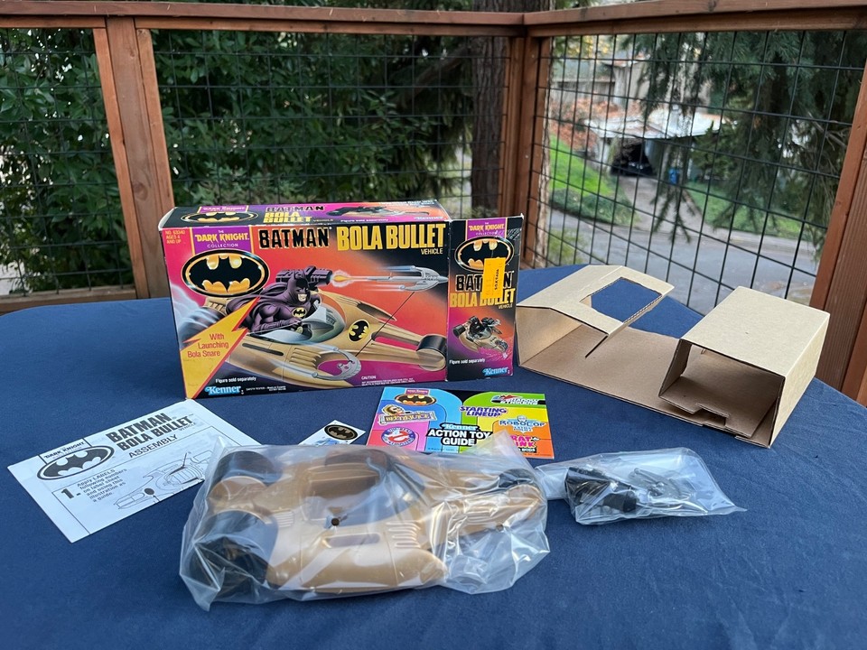 Batman Bola Bullet Vehicle Vintage Kenner Dark Knight Collection '90 ...