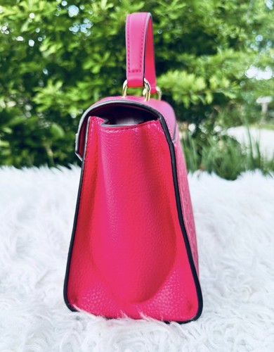 Michael Kors Whitney Medium Satchel Top Handle Bag Electric Pink Mk ...