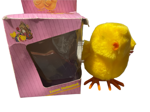 Vintage easter Unlimited Hopping Chick WInd Up | eBay