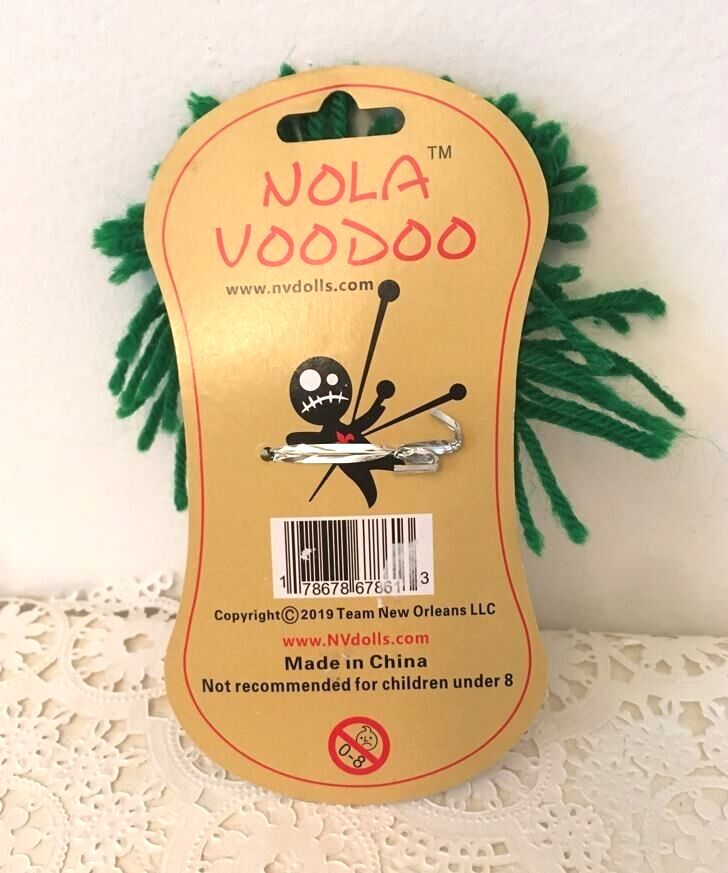 Nola Voodoo Priestess Handmade Doll New Orleans 2019 Good Luck Fortune ...