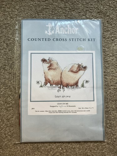 Anchor Lean On Me Cross Stitch Kit - New | eBay UK