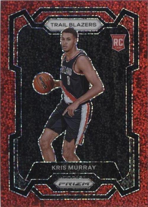 2023-24 Panini Prizm - Kris Murray #142 Red Sparkle Prizm (RC) for sale ...