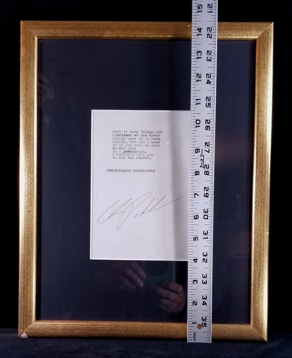 Best Poetry Christopher Poindexter