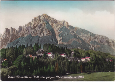 PIANI RESINELLI CON GRIGNA MERIDIONALE - LECCO - VIAGG. 1955 -83606- | eBay
