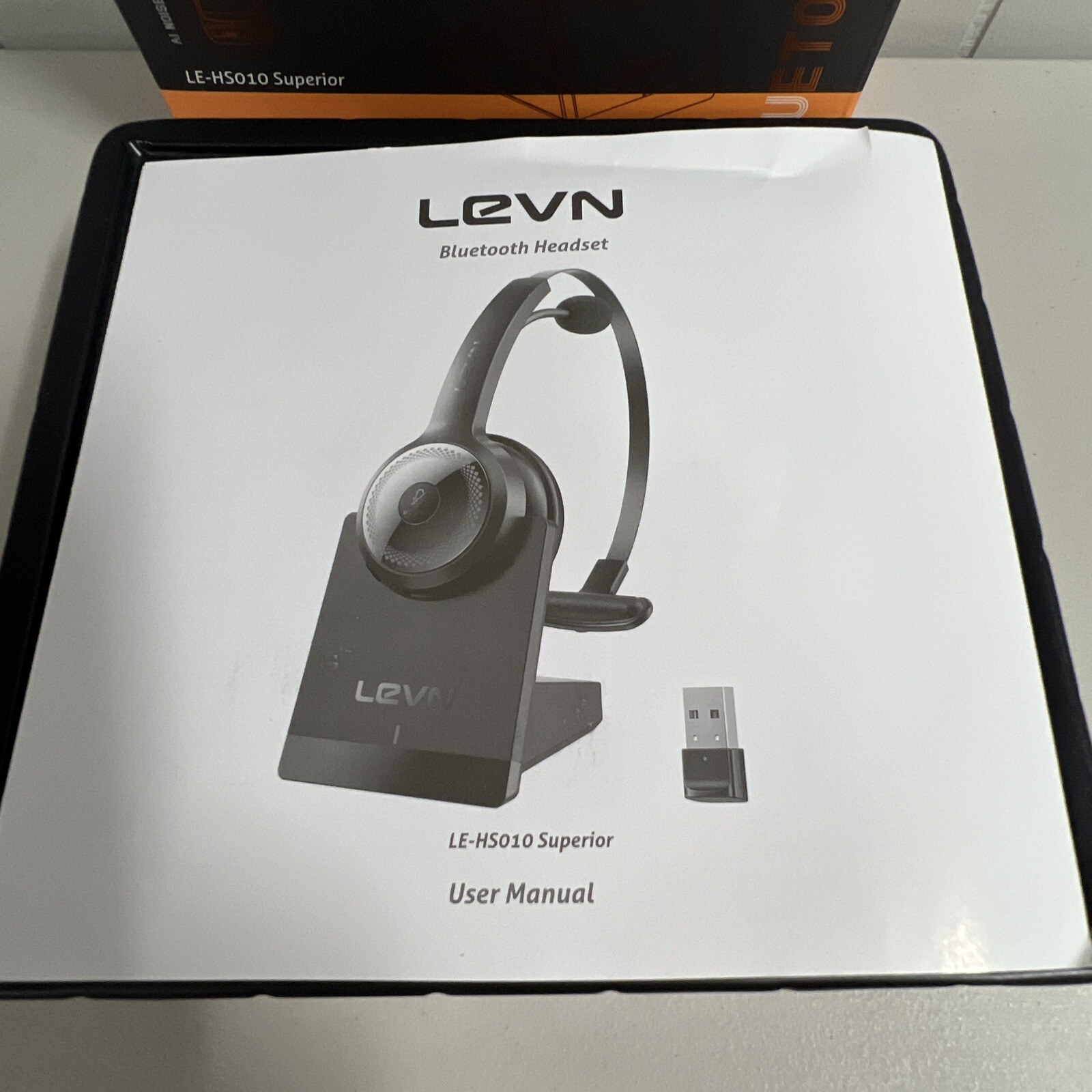 Levn LE-HS010 Superior Bluetooth Headset AI Noise Canceling Multi-Use ...