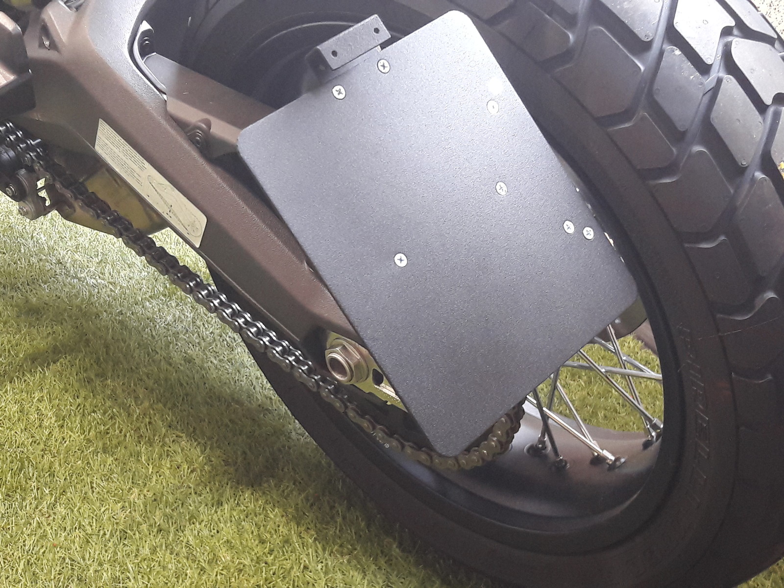 Ducati Scrambler license plate holder side, adjustable, year 2015- | eBay