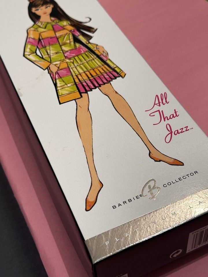Brunette All That Jazz Barbie Collector's Request Doll Platinum Label ...
