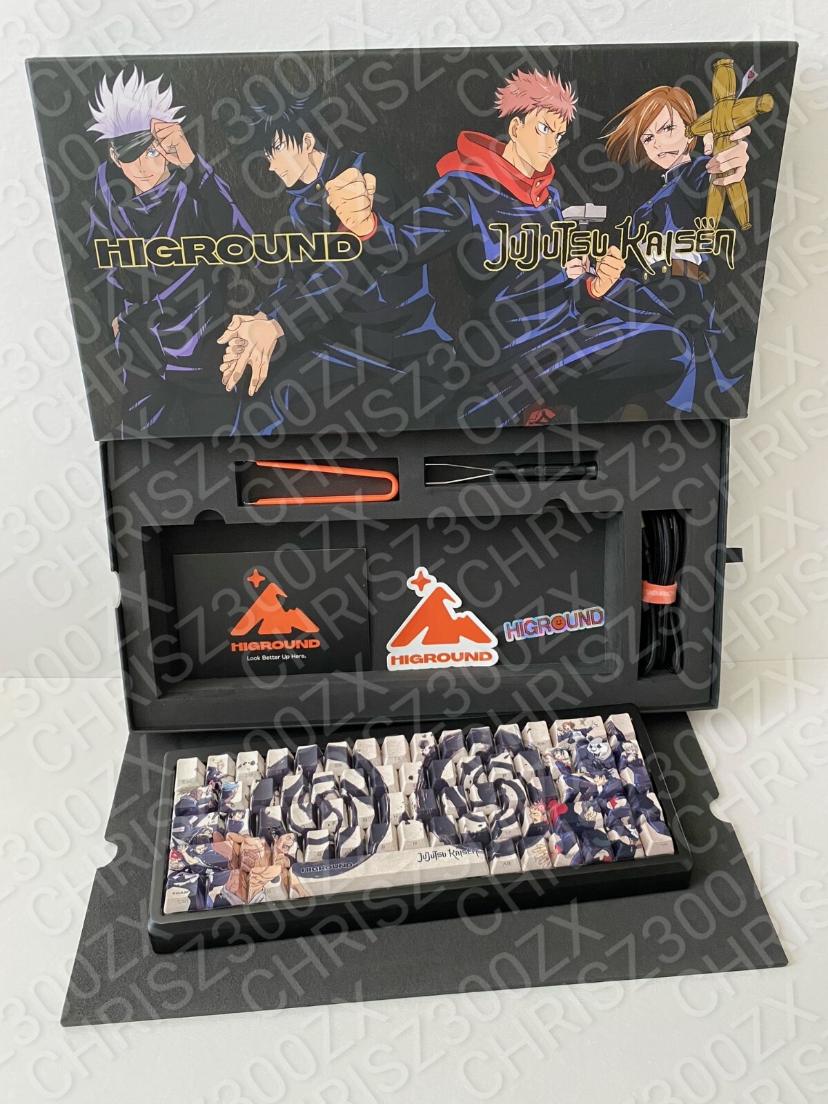 Higround x Jujutsu Kaisen JJK Summit 65 Keyboard School Limited Edition ...