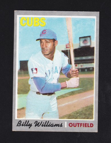 1970 TOPPS #170 BILLY WILLIAMS CHICAGO CUBS BASEBALL CARD NM/MT ...