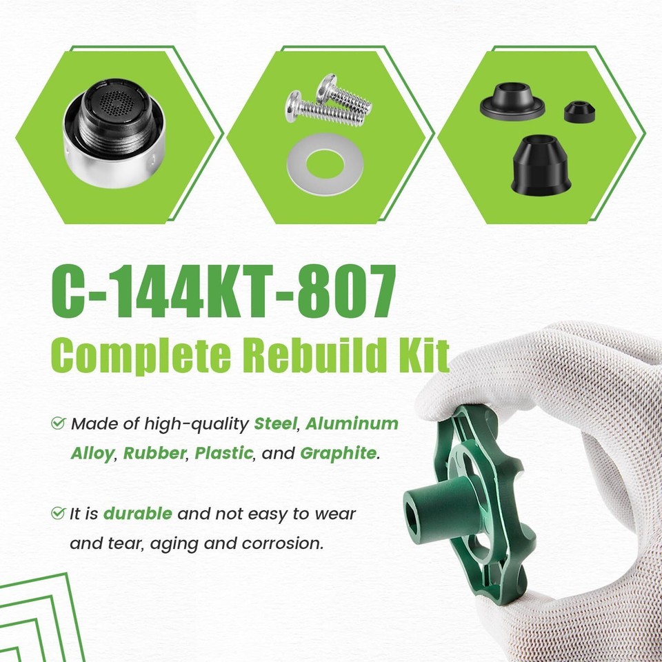 for Prier C-144KT-807 Anti-Siphon Freezeless Faucet Repair Kit for Wall ...