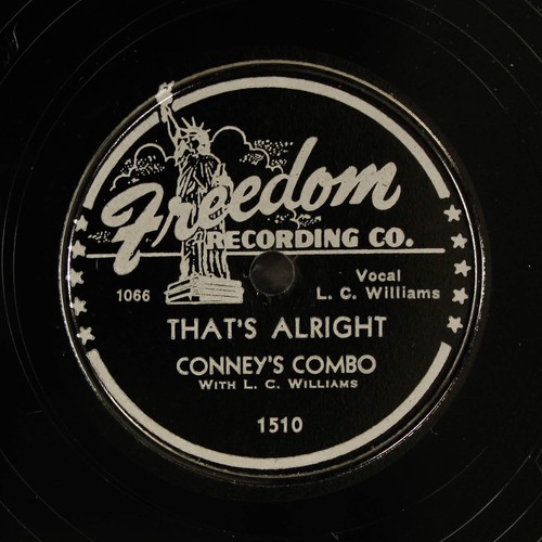 CONNEY'S COMBO W/ L.C. WILLIAMS: that's alright / gonna change my love ...