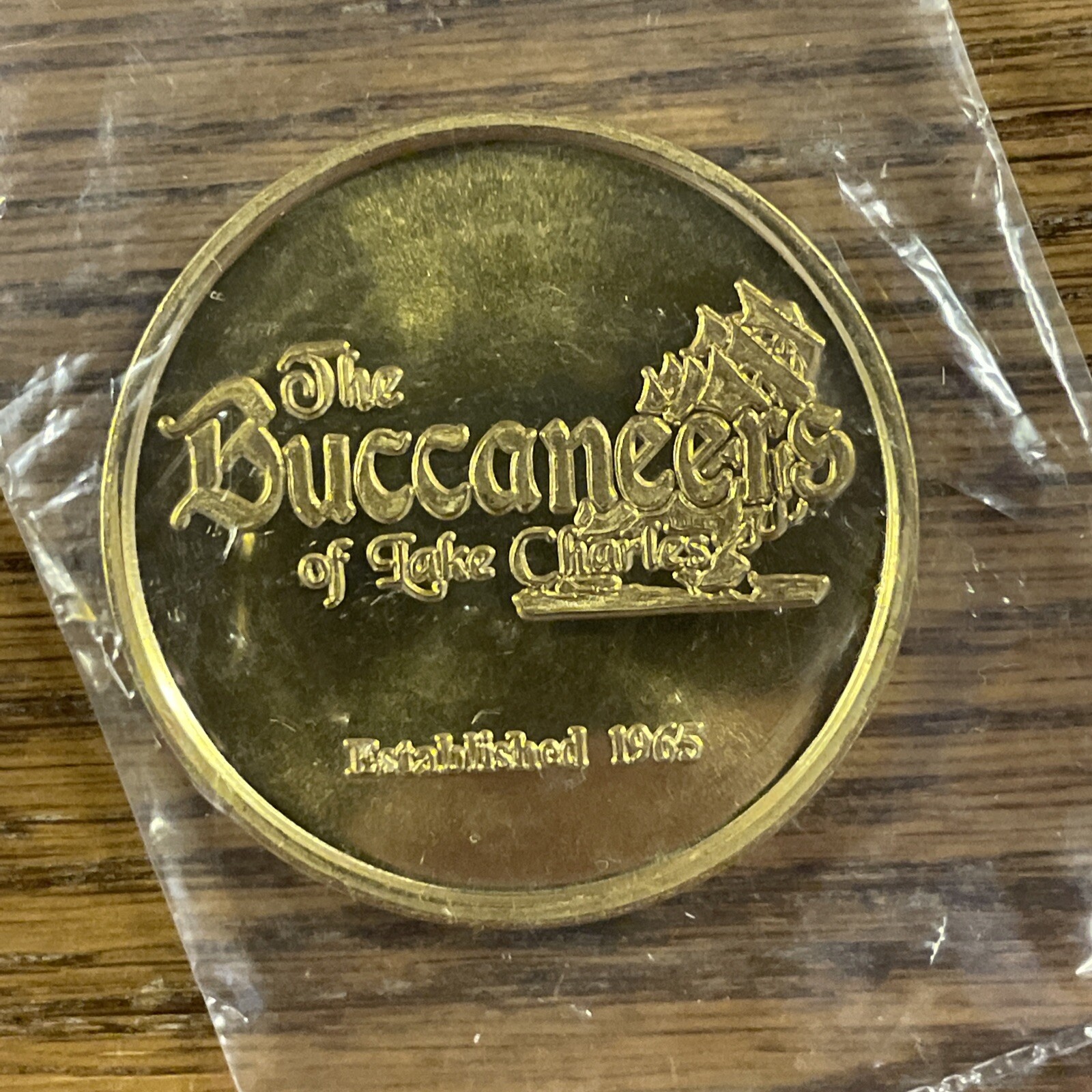 2019 LAKE CHARLES LA Contraband Days, 1.5 inch Bronze Token - Original ...