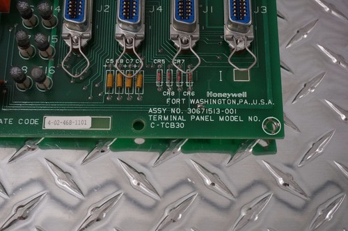 HONEYWELL TDC3000 30671513-001 TERMINAL PANEL MODEL NO C-TCB30 ...
