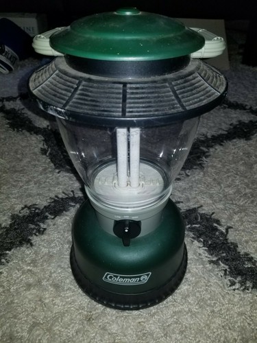Coleman Camping Lantern Battery Operated Model 5327 | eBay