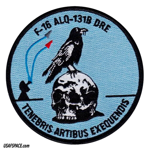 USAF 416th FLIGHT TEST SQ-416 FLTS-F-16 ALQ-131B DRE TEST-Edwards AFB ...