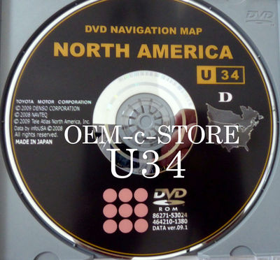 2007 2008 2009 Lexus GX 470 GX470 Generation 5 Navigation DVD Disk Disc ...
