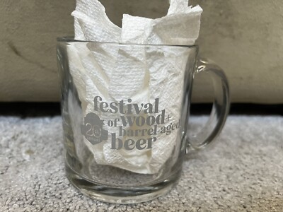 FOBAB FESTIVAL OF BARREL AGED BEERS 20TH ANNIVERSARY GLASS BRAND NEW | eBay
