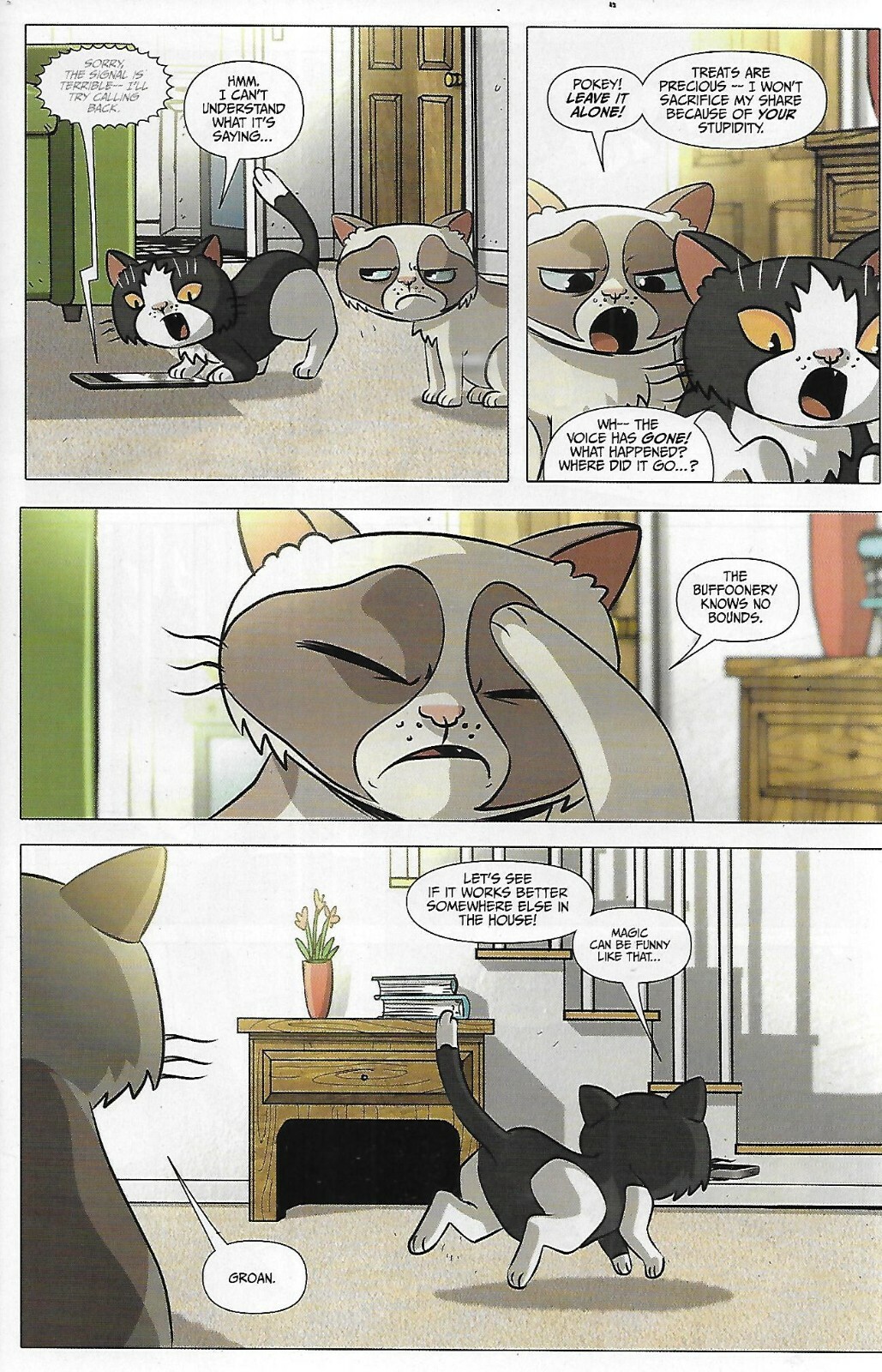 Grumpy Cat Comic 2 Cover A Steve Yu First Print 2015 Ben McCool Michelle Nguyen | eBay