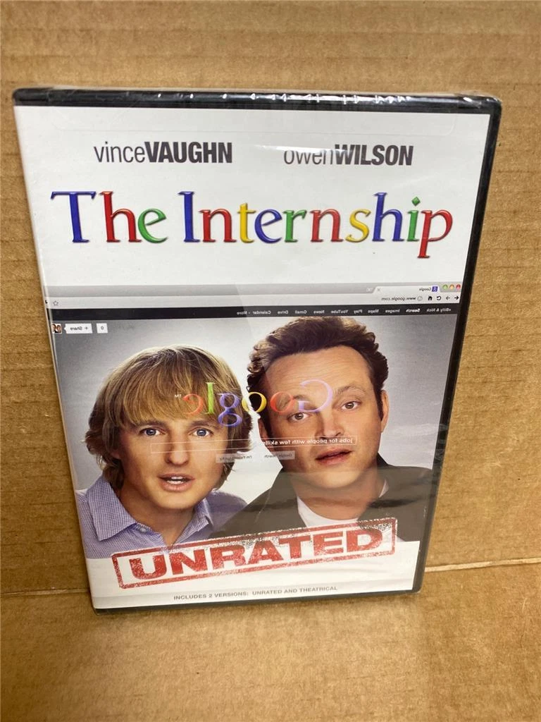 The Internship Dvd Cover Art