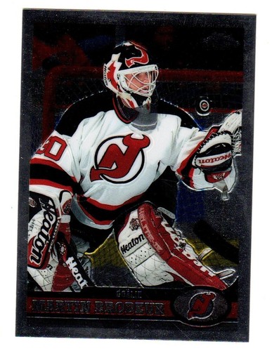 Martin Brodeur NEW JERSEY DEVILS 1999-00 Topps Chrome #20 | eBay