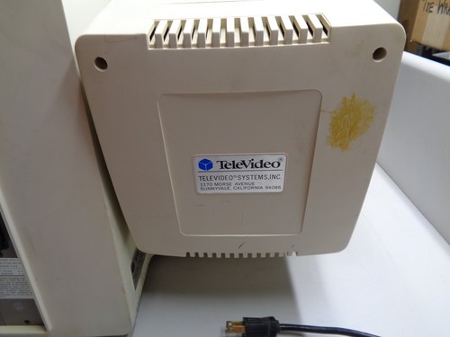 Televideo TS-1605 Vintage Computer W/Model 970 Keyboard In Original ...
