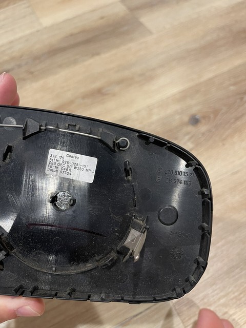 03-06 MERCEDES W220 S Class LH Driver OEM Auto Dimming Mirror Glass ...