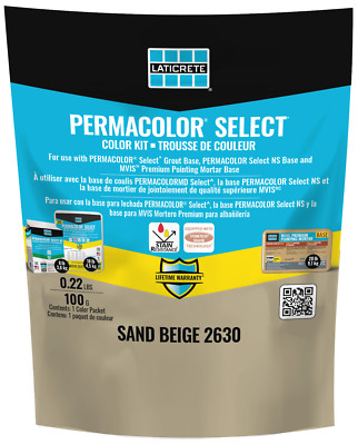 Laticrete Permacolor Select Grout, Sand Beige - 100g (.25lb) | eBay
