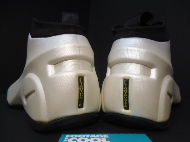 2000 OG NIKE AIR FLIGHTPOSITE KG KEVIN GARNETT PEARL WHITE BLACK 430959 ...