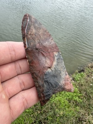 Rare Colorful Native American Paleo Clovis Point Arrowhead | eBay