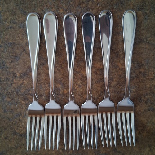 Oneida USA FLIGHT RELIANCE Stainless Dinner Forks Set of 6 | eBay