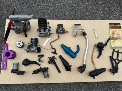 rc airplane engine parts lot used | eBay
