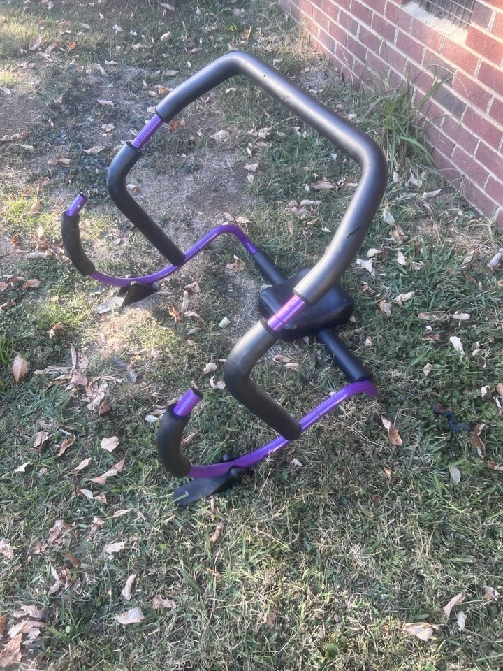 AB ROLLER PLUS PURPLE CRUNCH ROCKER ABDOMINAL EXERCISE ORIGINAL VINTAGE ...