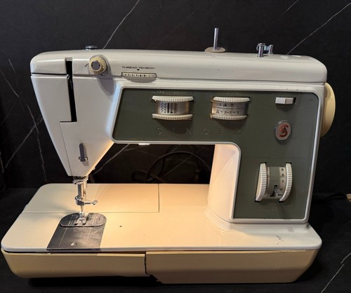 Singer Stylist 774 Zig Zag Sewing Machine w/ Foot Pedal (Runs!) | eBay