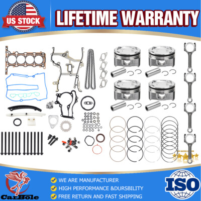 Engine Overhaul Rebuild Kit For 2011 2012 2013 2014-2016 Chevy Cruze ...